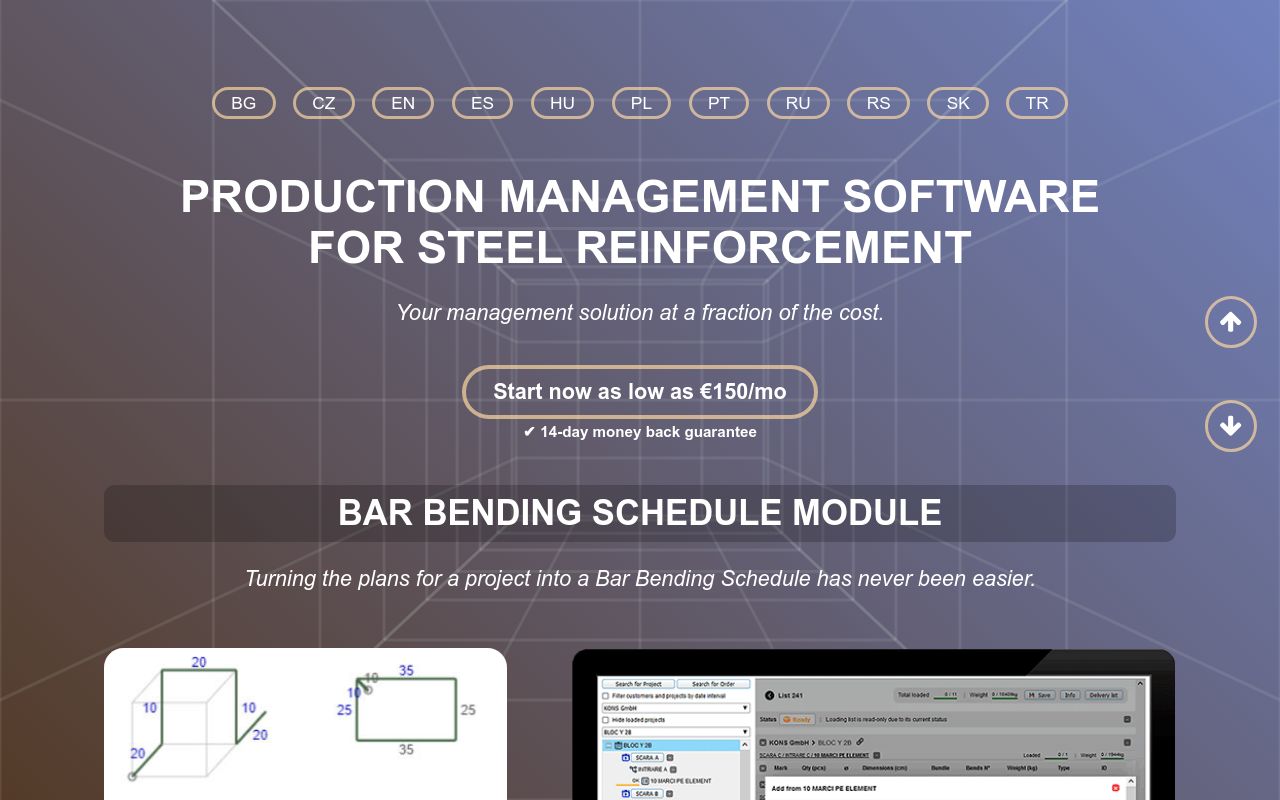 RebarSoft - Production management software for steel reinforcement